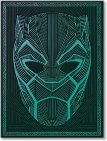 Obraz na plátně Marvel Black Panther Tribal Mask 60x80cm WDC100370