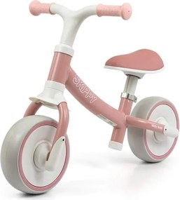 Dětské odrážedlo kolo Milly Mally Skippy pink