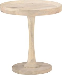 vidaXL Odkládací stolek Ø 50 x 55 cm masivní mangovníkové dřevo [320599]