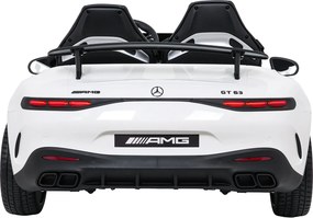Ramiz Mercedes-Benz GT63 AMG elektrické autíčko pro děti bílé