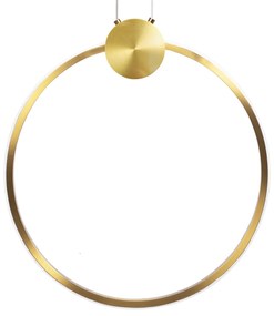 Toolight Toolight, LED stropní svítidlo 40cm 17W 4000K APP1397-CP, zlatá matná, OSW-00955