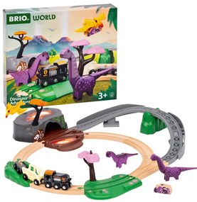 Vláčkodráha brio 36094 dinosauří dobrodružná sada