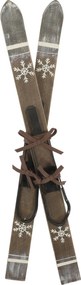 Vintage dřevěné lyže Mocca Ski Antique – 15*7*60 cm