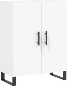Skříň highboard bílá 69,5 x 34 x 180 cm kompozitní dřevo 3198233