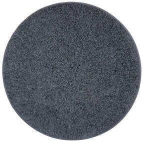 Vopi koberce Kusový koberec Color Shaggy šedý kruh - 250x250 (průměr) kruh cm