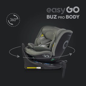 Sada autosedaček 2v1 EasyGo Buz Pro a Buz Pro Body Greener