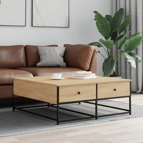 vidaXL Konferenční stolek 100 x 99 x 40 cm kompozitní dřevo [835296] Barva: dub sonoma