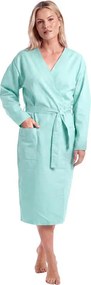 SCANquilt župan FITNESS BAG kimono aqua župan L/XL