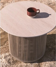 Kovový kulatý zahradní stolek ø 55 cm Orosei – Kave Home