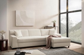 XXXLutz ROHOVÁ SEDAČKA, textil, krémová MID.YOU - Sedací soupravy - 001776008803