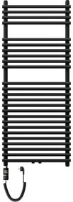 Mexen Sol, elektrické topné těleso 1200x500 mm + topná tyč 600 W, černá, W125-1200-500-2600-70