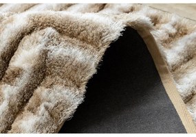 Luxusní kusový koberec shaggy Jansen béžový 120x160cm