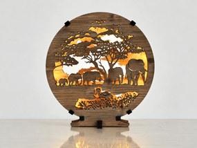 Li-Go "Sloni" lampa 20x22 cm provedení povrchu: bříza