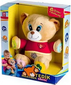 TEDDIES Medvěd Tedík 30 cm / Plyš / Česky mluvící / 12m+