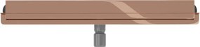 Mexen Flat Wall nástěnný liniový odtok 2v1 50 cm, růžové zlato - 1630050