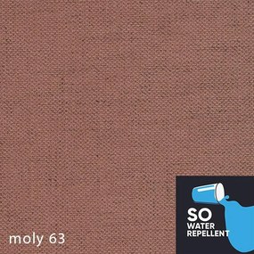 Sedací souprava KORFU | FUNKČNÍ LÁTKA | levá | rozkládací + úložný prostor | starorůžová 63 | AKCE