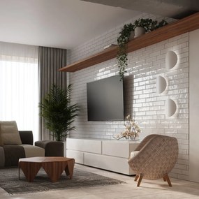 Sollux Lighting Nástěnné svítidlo SENSES bílé