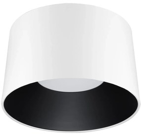 LED bílo-černé moderní stropní svítidlo Atil