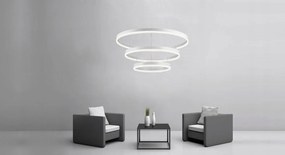 Toolight - LED stropní svítidlo Vegas 20+40+60 + dálkové ovládání, bílá, OSW-07857