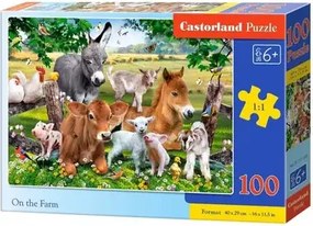 Castorland 111138 Na farmě / 100 dílků / od 6 let