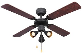 Globo 03808 - Stropní ventilátor HARVEY 3xGU10/50W/230V 03808