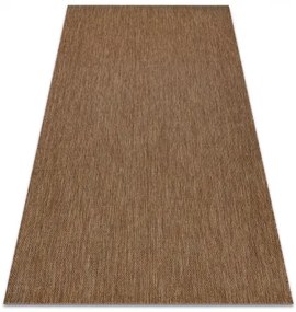 koberec FLAT 48663/870 SISAL hnědý HLADKÝ velikost 160x230 cm | krásné koberce cz