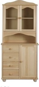 Casarredo - Komfort nábytek Kredenc WK-104 masiv | barva: moření olše