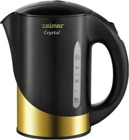Zelmer ZCK7630 Crystal Gold černá / Rychlovarná konvice / 2200W / 1.7l