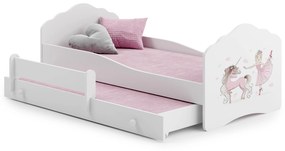 Dětská postel s matracemi CASIMO II 160x80 Motiv: LION