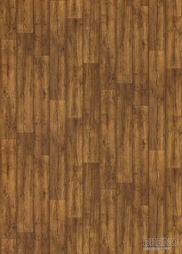 Breno PVC AMBIENT Antique Oak 26M – tmavé dřevo, šíře 200 cm