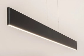 Závěsné stmívatelné LED svítidlo Linear 150 Black