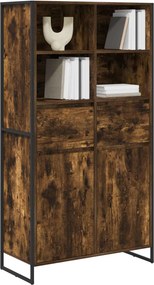 Servírovací skříň Kouřový dub 81 x 36 x 150.5 cm 3403036