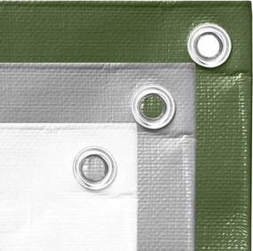 Plachta 260 g/m² 4 x 5 m šedá HDPE 151503