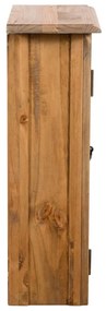 vidaXL Koupelnová nástěnná skříňka masivní borovice 42 x 23 x 70 cm