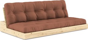 Karup Design  Rozkládací pohovka BASE - 759 Clay Brown / Bez bočních boxů