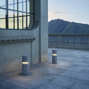 Luceplan Nui LED osvětlení terasy z betonu DALI