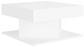 Konferenční stolek bílý 57 x 57 x 30 cm dřevotříska - Default Title