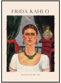 Frida Kahlo - Autoportrét  1929 40 x 50 cm