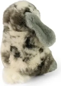 RAPPA Plyšový králík šedý 19 cm / ECO-FRIENDLY / od 0 měsíců