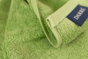 Ručníky a osušky CASA COLORATA - středně zelená Velikost: ručník 50 x 100