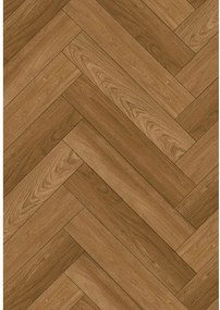 Mexen Overland Park vinylové panely rybinová vazba 635 x 127 mm SPC 6,5 mm podklad 1,5 mm, 4 V-drážka, Jatoba
