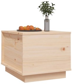 Konferenční stolek 40 x 50 x 35 cm masivní borové dřevo - Default Title