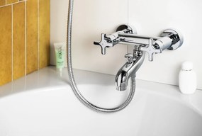 Sapho Trax vanová baterie nástěnná 150 mm chrom 681