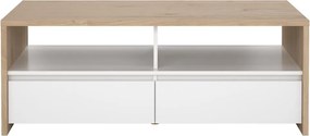 FALCO Konferenční stolek Nerea 319 jackson hickory/bílý lesk