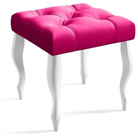 Malá čalouněná lavice 40x40 cm Elio Barva: Růžová - Trinity 10