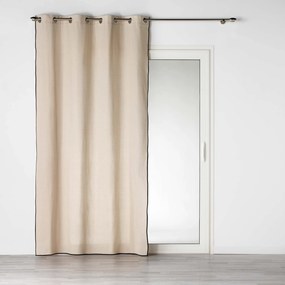 Záclona na průvlečných kroužcích CAPRIA, 140 x 240 cm