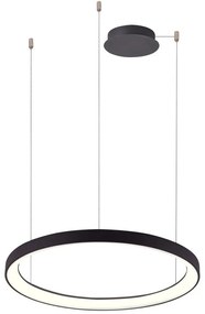 Azzardo Azzardo AZ5016-LED Stmívatelný lustr na lanku AGNES LED/38W/230V pr. 48 cm černá AZ5016