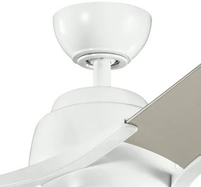 Kichler KLF-ZEUS-60-WHT-LED Stmívatelný stropní ventilátor ZEUS LED/10W/230V +DO
