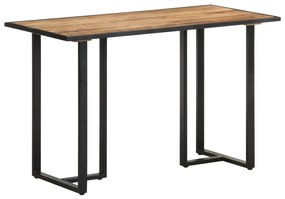 vidaXL Jídelní stůl 120 cm hrubé mangovníkové dřevo