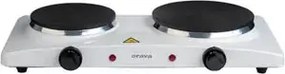 Orava VP-91 bílá / Elektrický vařič / 2500W / 2 plotýnky / 185 + 155 m
